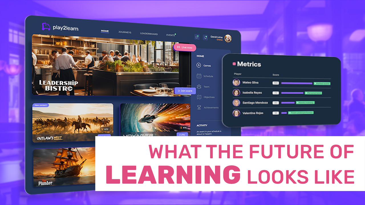 Elevate corporate training with AI-Powered Games | play2learn